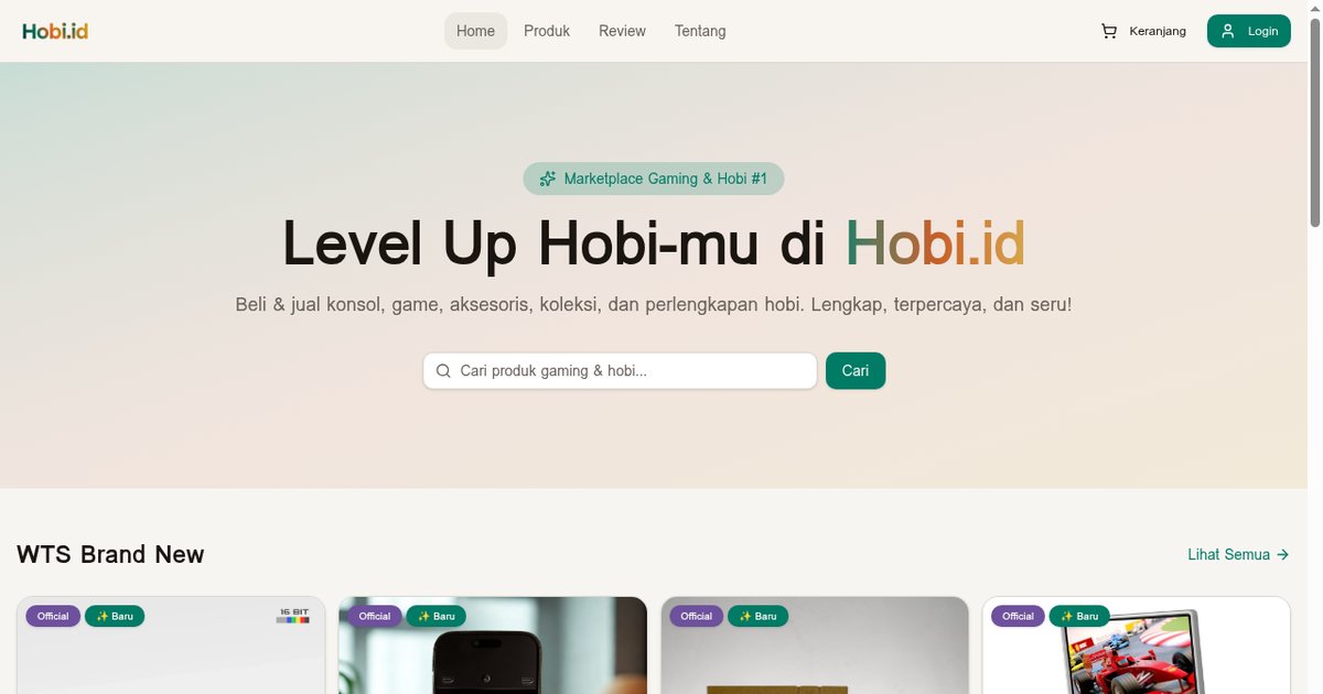 Detail Produk — Hobi.id